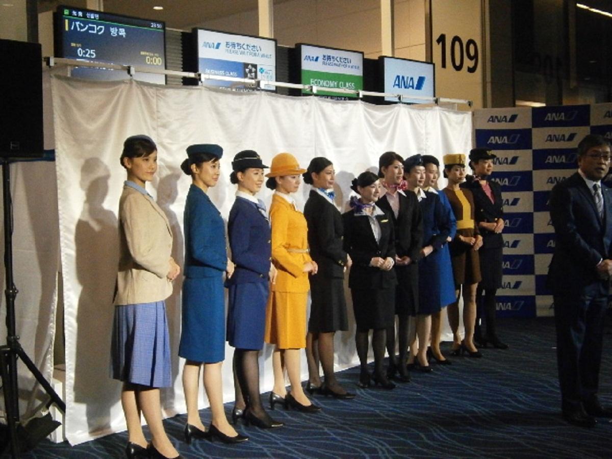 全日空、10年ぶりに制服を刷新=2月1日から着用開始｜グローバルニュースアジア -Global News Asia-